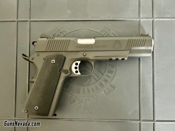 SPRINGFIELD ARMORY 1911 RO OPERATOR MODEL 45 ACP $800 | Firearms | Las ...