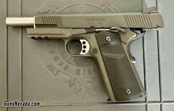 SPRINGFIELD ARMORY 1911 RO OPERATOR MODEL 45 ACP $800 | Firearms | Las ...